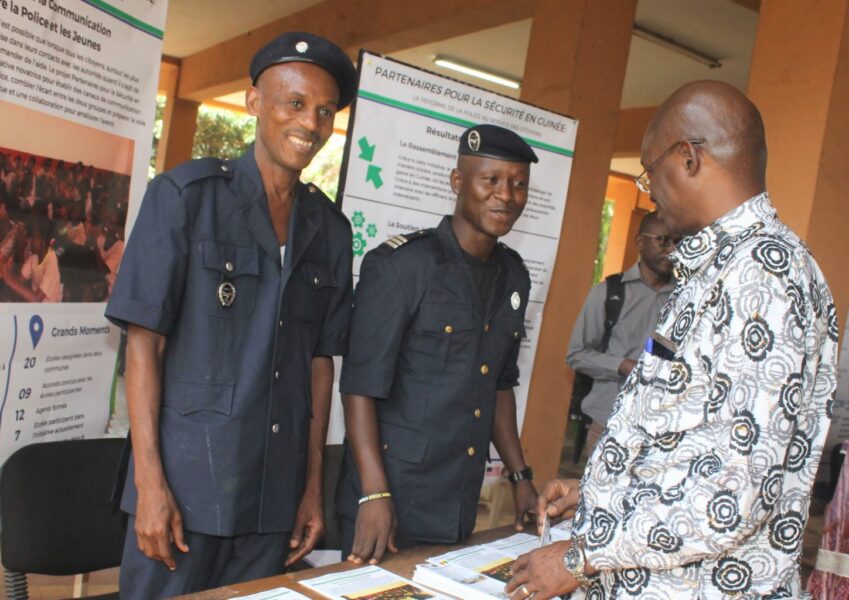 In Guinea, citizens become “actors in their own security”